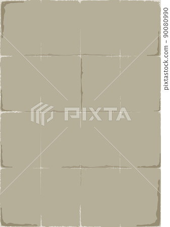 Paper with creases A4 background - Stock Illustration [90080990] - PIXTA