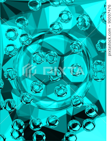 Blue blue BLUE green green GREEN transparent... - Stock Illustration ...