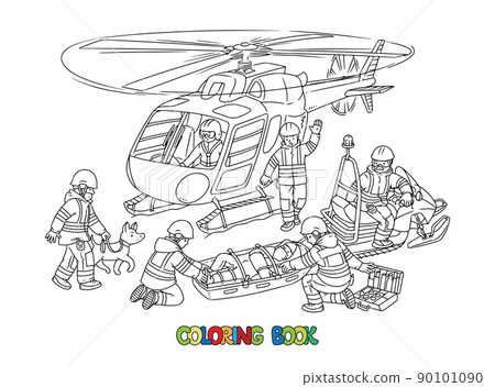 the rescuers coloring