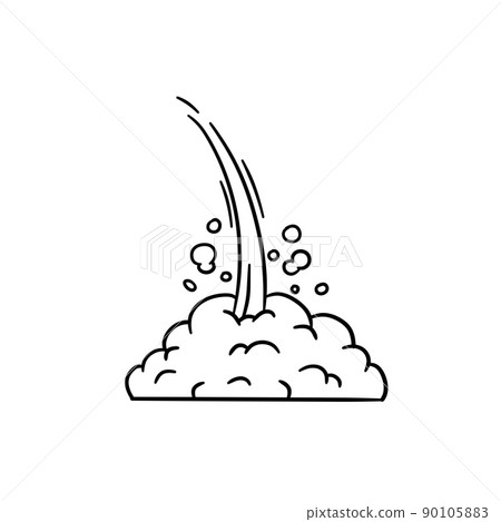 Speed effect. Movement and cloud. Air and steam. - Stock Illustration ...