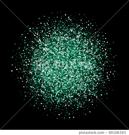 green flickering particles. holiday, postcard,... - Stock Illustration ...