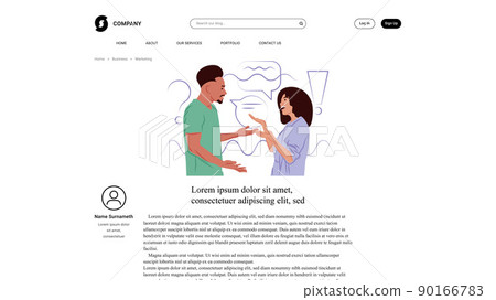 Vector talking people in shadow of sharp lines... - Stock Illustration ...