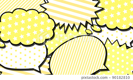 Pop balloon background - Stock Illustration [90182810] - PIXTA