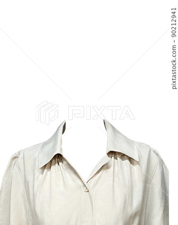 Female ID photo, upper body, photo composite - Stock Illustration ...