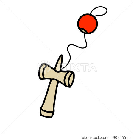 Kendama illustration - Stock Illustration [90215563] - PIXTA