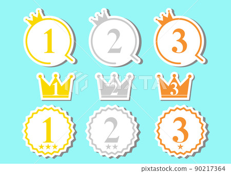 Illustration material of ranking - Stock Illustration [90217364] - PIXTA