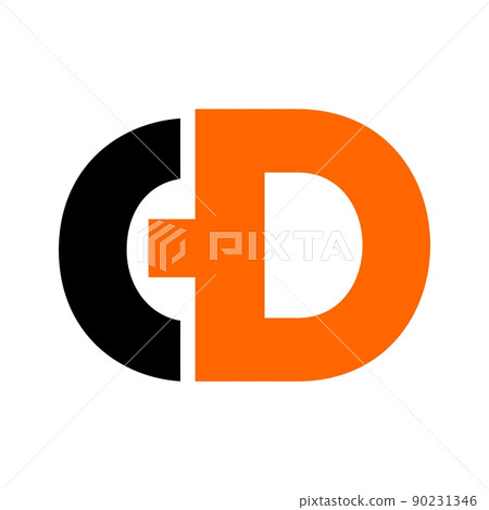 CD, CBD, CDB initial geometric company logo and... - Stock Illustration ...