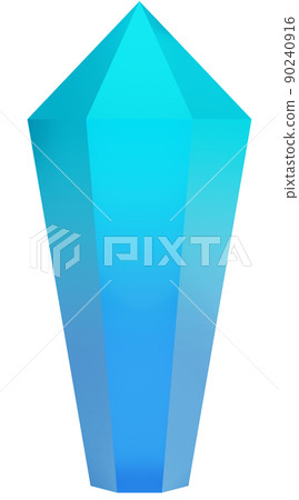 colorful crystal point - Stock Illustration [90240916] - PIXTA