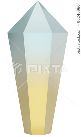 colorful crystal point - Stock Illustration [90240960] - PIXTA