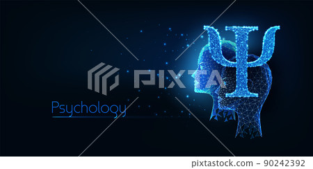 Abstract psychology, psychotherapy concept with... - Stock Illustration ...