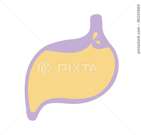 Stomach acid hyperacidity - Stock Illustration [90285669] - PIXTA