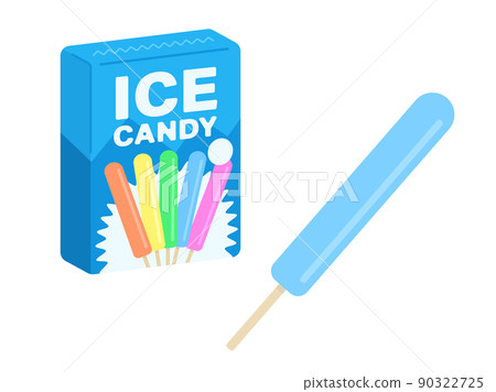 Ice candy illustration - Stock Illustration [90322725] - PIXTA