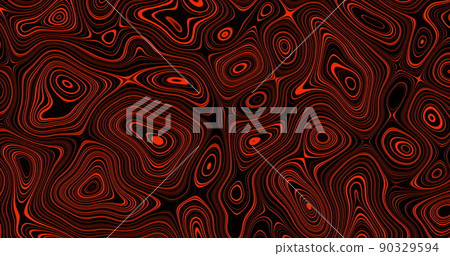 Image of multiple red glowing liquid shapes... - Stock Illustration ...
