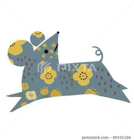 Jumping mouse - Stock Illustration [90335166] - PIXTA