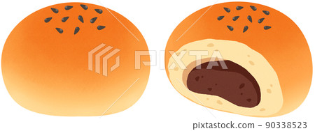 Anpan_2 pattern - Stock Illustration [90338523] - PIXTA