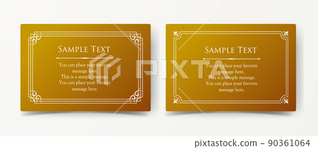 Luxury card design. Antique decorative design.... - Stock Illustration ...