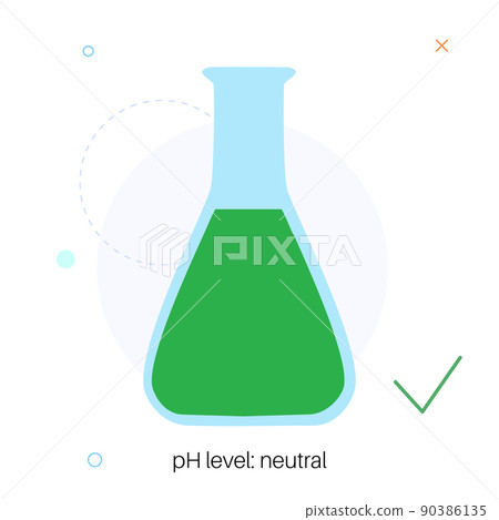 neutral pH level - Stock Illustration [90386135] - PIXTA