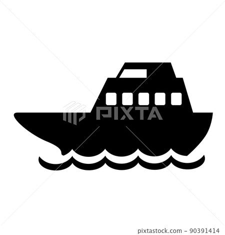 Cruiser icon - Stock Illustration [90391414] - PIXTA