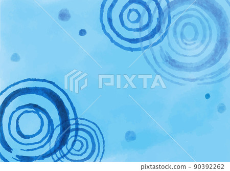 Watercolor style ripple light blue background - Stock Illustration ...
