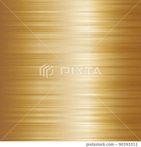 Hairline finish metal texture gold - Stock Illustration [90393311] - PIXTA