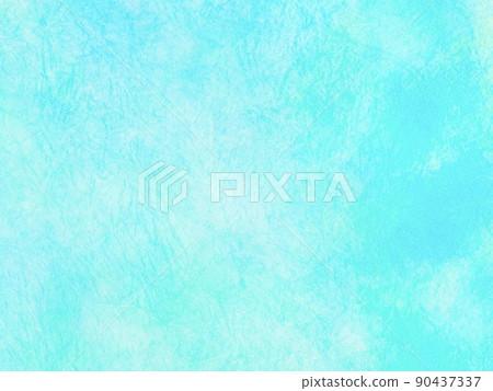 Cool blue Japanese paper illustration material - Stock Illustration ...