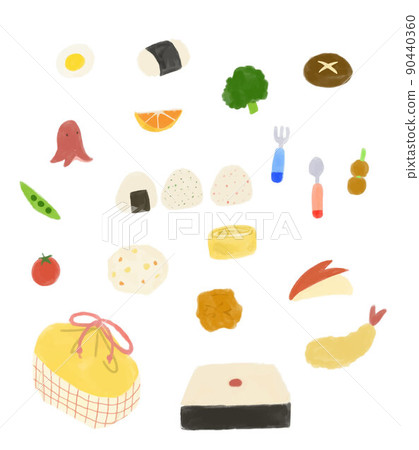 Various bento boxes [vector illustration] - Stock Illustration ...