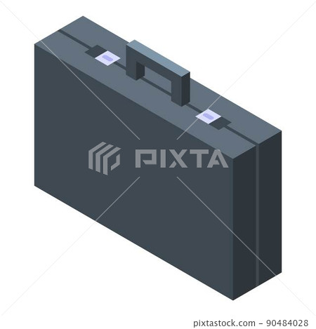 Suitcase icon, isometric style - Stock Illustration [90484028] - PIXTA