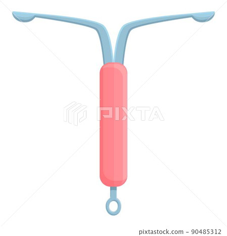 Contraception method icon cartoon vector. Birth... - Stock Illustration ...