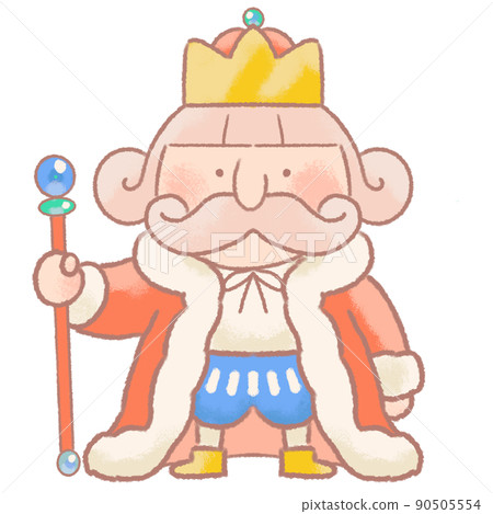 Illustration of a cute king - Stock Illustration [90505554] - PIXTA