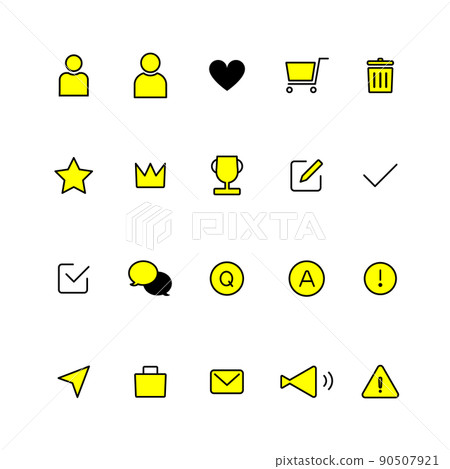 My page icon - Stock Illustration [90507921] - PIXTA