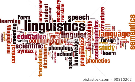 Linguistics word cloud - Stock Illustration [90510262] - PIXTA