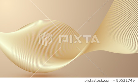 abstract golden wave light abstract texture... - Stock Illustration ...