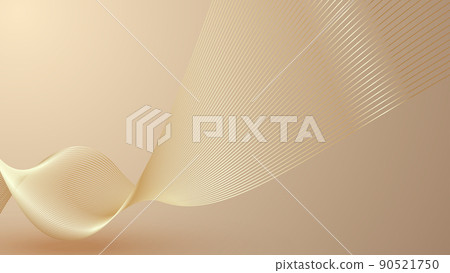 abstract golden wave light abstract texture... - Stock Illustration ...