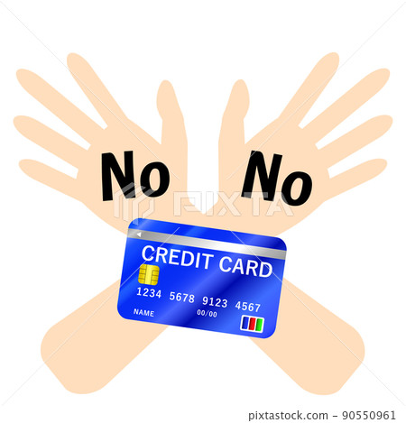 Illustrations that do not accept credit cards.... - Stock Illustration ...