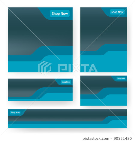 elegant wave texture paper brochure templates - Stock Illustration ...