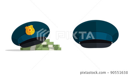 Corruption bribery concept vector or money... - Stock Illustration ...