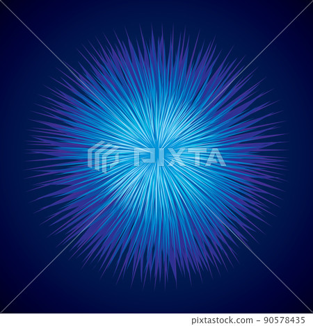 Abstract background. Explosion. Vector drawing - Stock Illustration ...