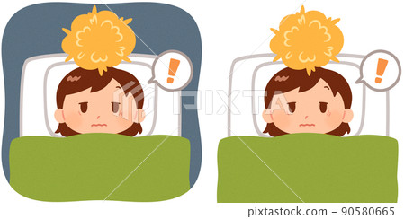 Exploding Head Syndrome (with background,... - Stock Illustration ...