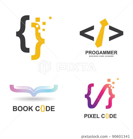 Programming Code technology logo - Stock Illustration [90601341] - PIXTA