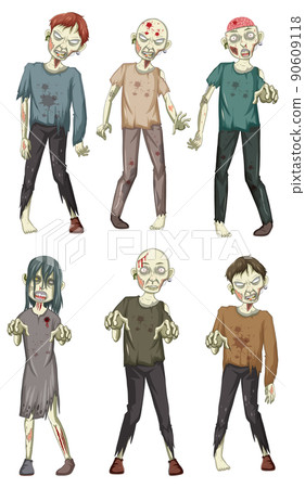Halloween Zombie Clip Art