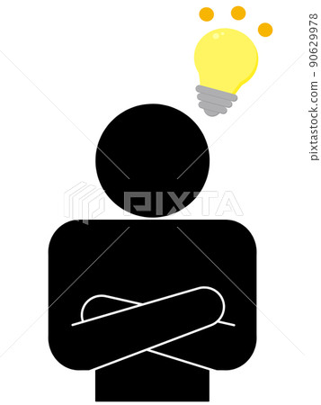 Inspirational stickman - Stock Illustration [90629978] - PIXTA