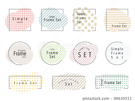 Simple frameset - Stock Illustration [90630551] - PIXTA