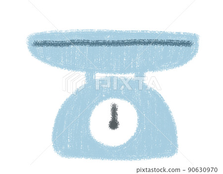 Measuring with a crayon pen - Stock Illustration [90630970] - PIXTA