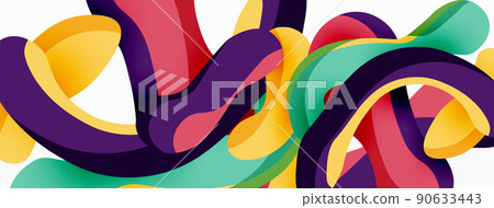 Vector abstract background - Stock Illustration [90633443] - PIXTA