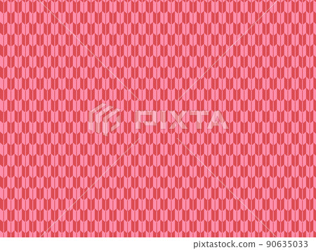 Red arrow fletching motif - Stock Illustration [90635033] - PIXTA