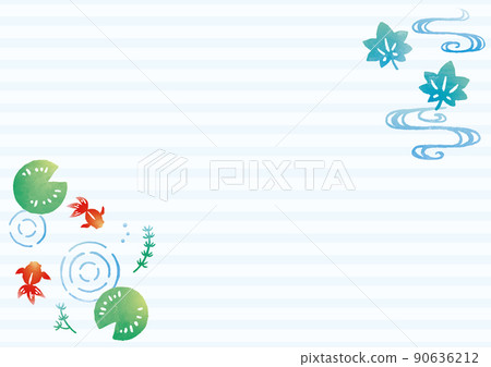 Goldfish Frame - Stock Illustration [90636212] - PIXTA
