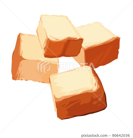 Rusk block - Stock Illustration [90642036] - PIXTA