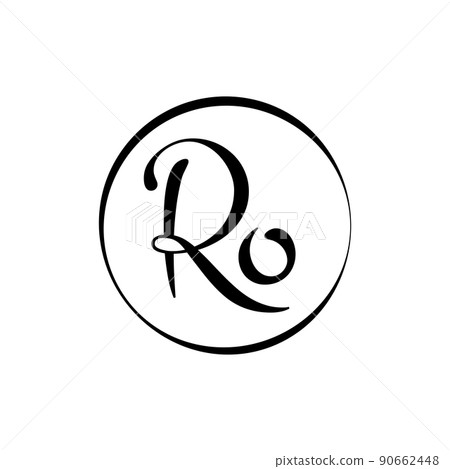 Initial ro letter Logo Design vector Template.... - Stock Illustration ...