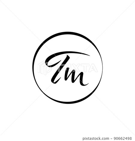 Initial TM letter Logo Design vector Template.... - Stock Illustration ...