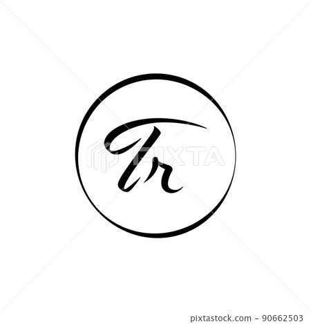 Initial TR letter Logo Design vector Template.... - Stock Illustration ...